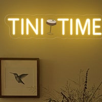 Tini Time Art Print | Retro Martini Wall Art | Trendy Drink Poster ...