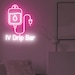 IV Drip Bar Neon Sign, IV Therapy Led Sign, Beauty Salon Decor, Nurse ...