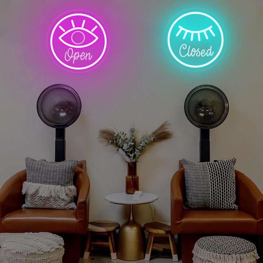 Open and Closed Sign for Eye Care, Open Closed Sign for Business ...