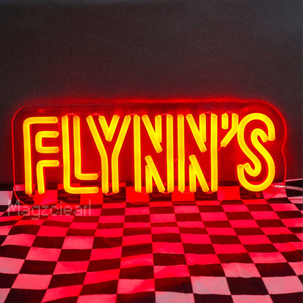Flynn's Arcade LED Neon Sign: Game Room Decor - Etsy