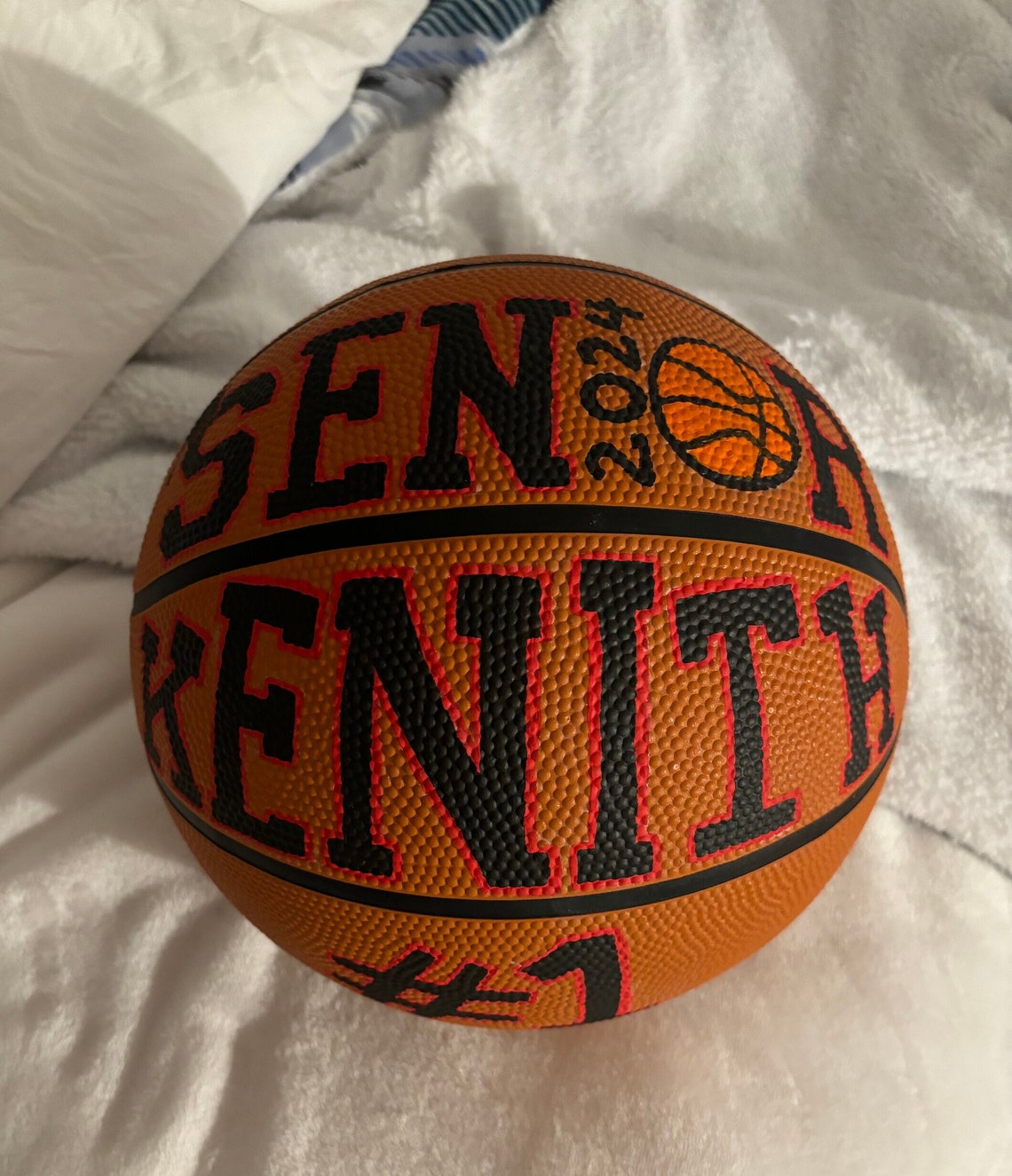 Senior Class Basketball Handpainted Custom Gift - Etsy