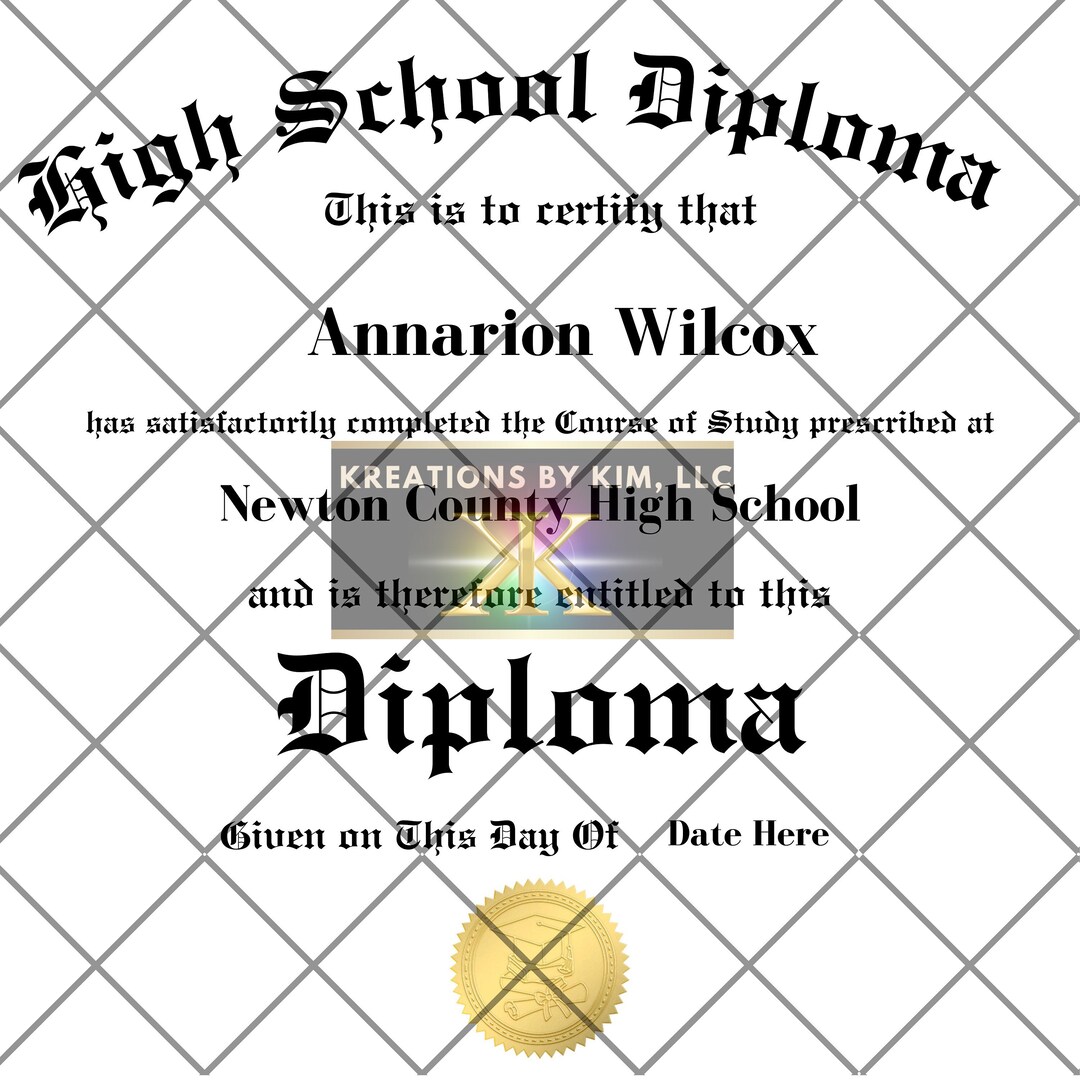 Graduation Diploma Template & Mock up canva - Etsy