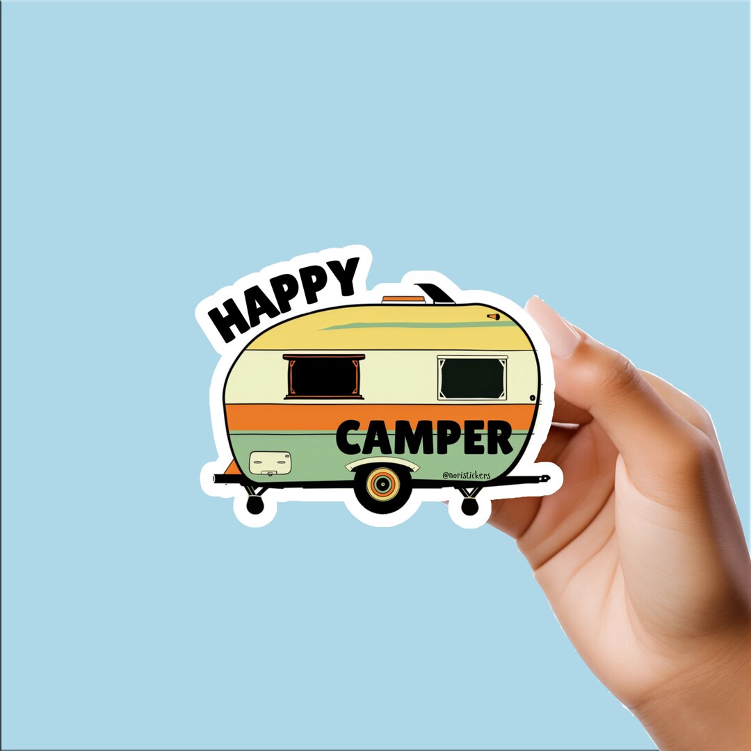 Van Life Vinyl Sticker Camper Camping Skate Caravan Van Outdoor Hiking ...
