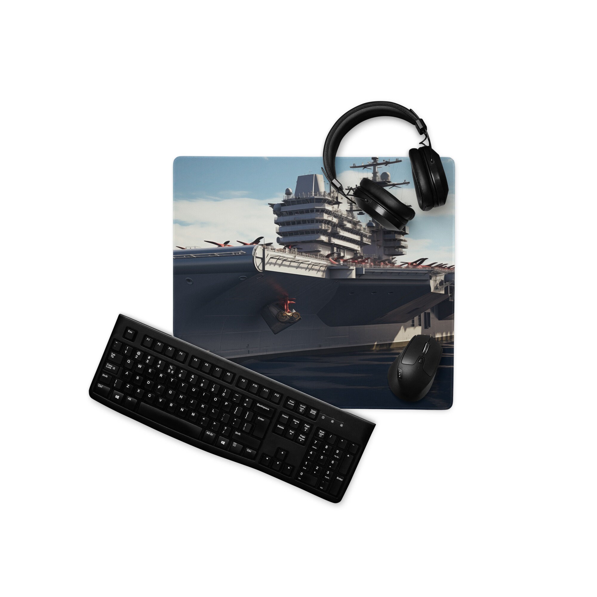 Aircraft Carrier Desk Mat, Aesthetic Desk Decor, Desk Accessories ...