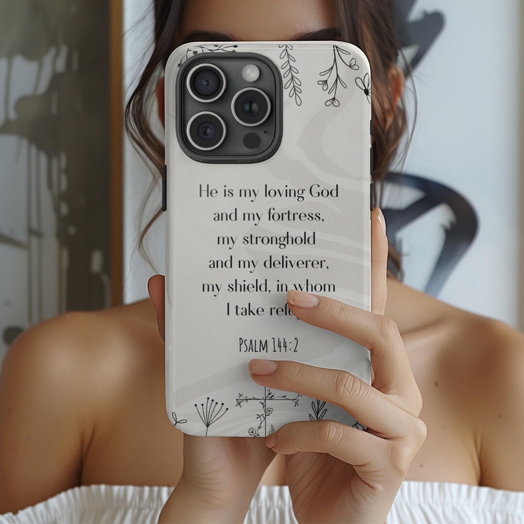 Faith Phone Case, Bible Verse Phone Cover,christian Gift Phone Case ...
