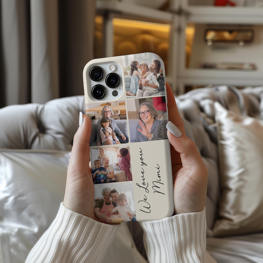 Personalized Custom Picture Collage Phone Case, Custom Phone Case With ...