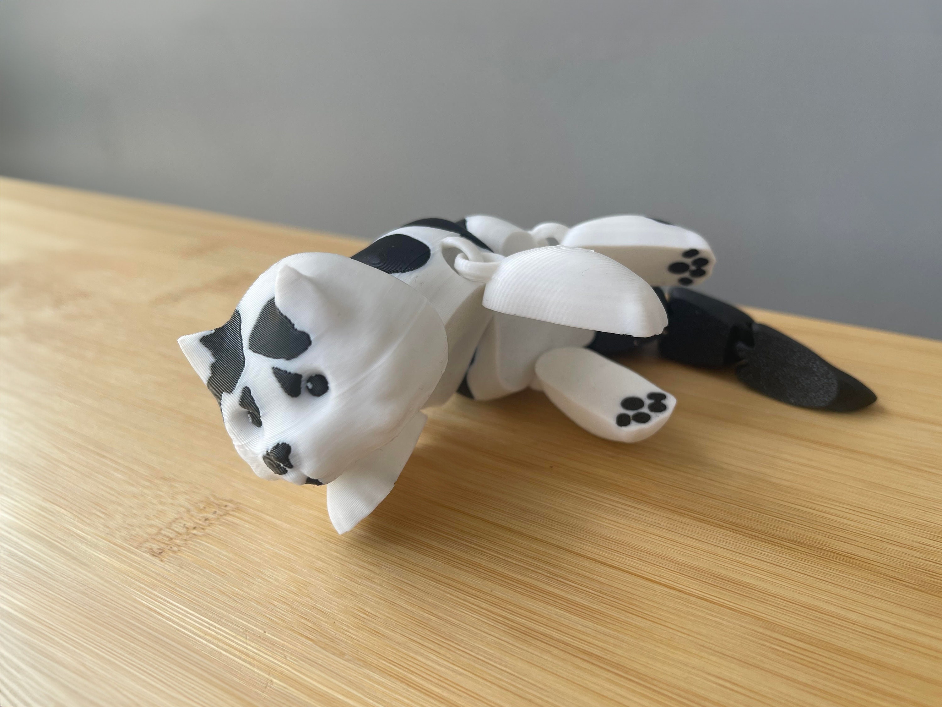 Chip the Cat 3D Printed Articulated Figurine - Etsy