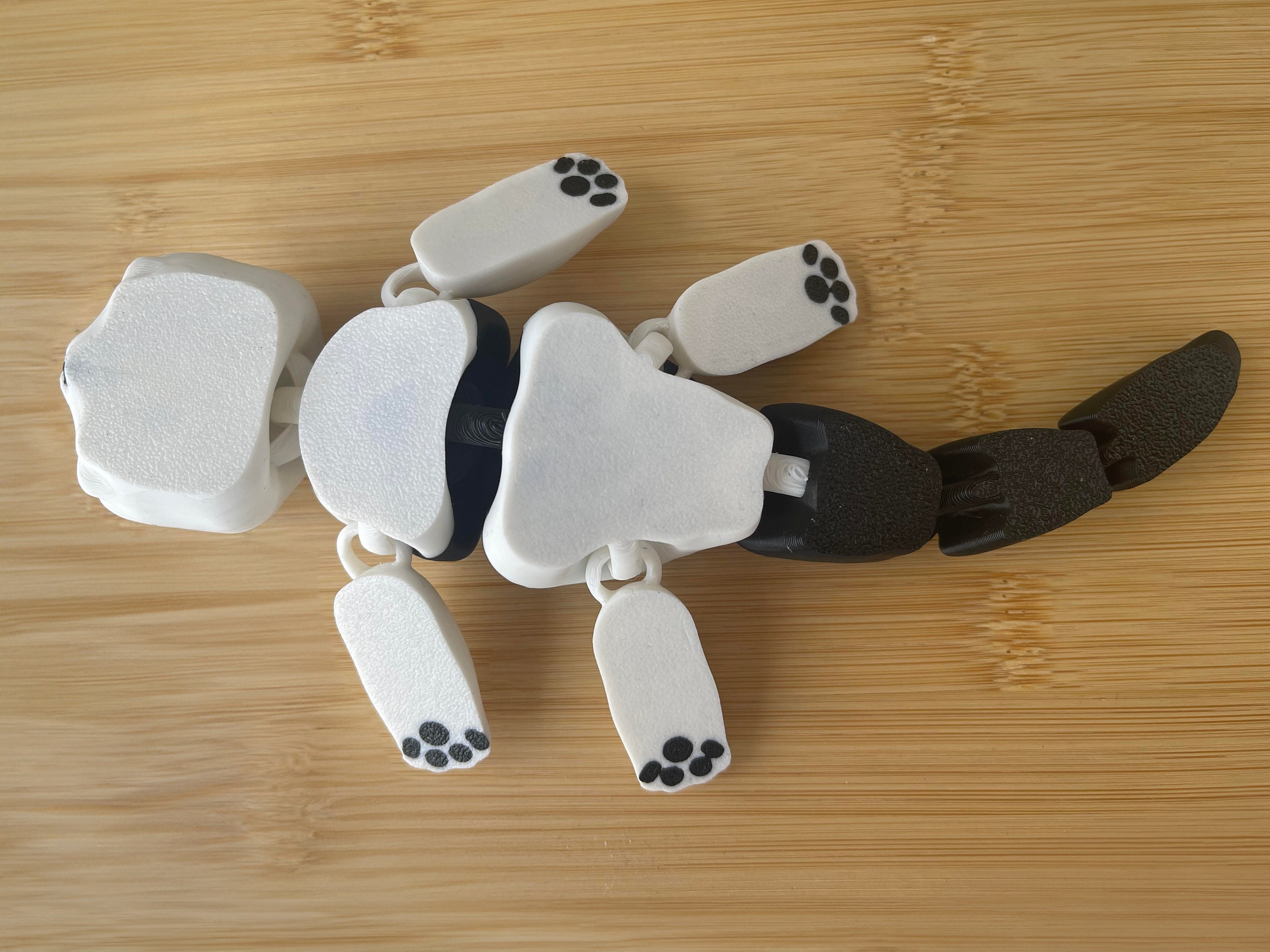 Chip the Cat 3D Printed Articulated Figurine - Etsy