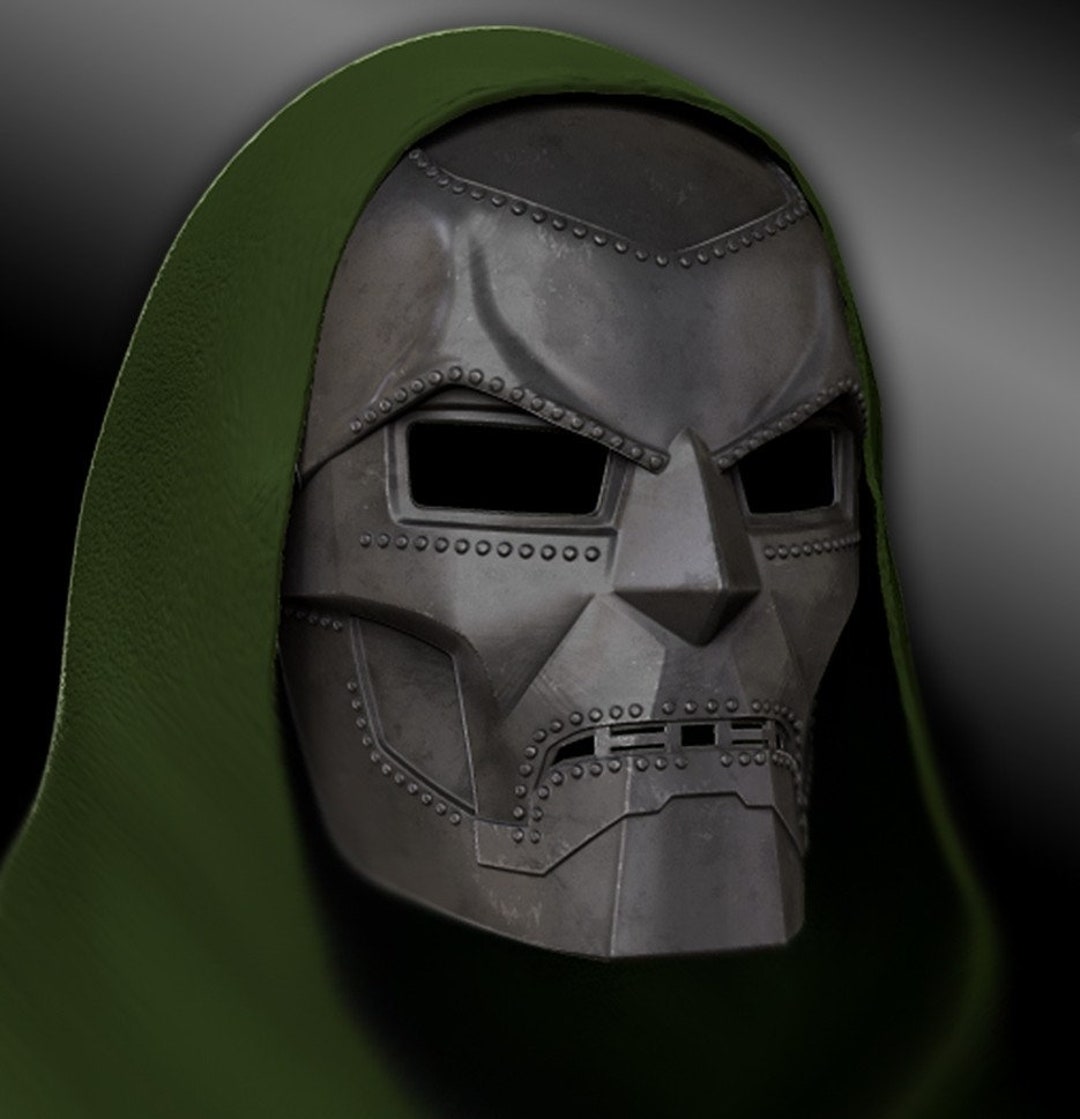 Dr. Doom RDJ robert Downey Jr. 3D Printed Mask - Etsy Canada
