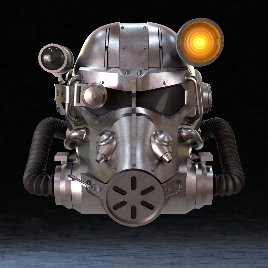 T-60 Helmet 3D Printed Fallout Series - Etsy