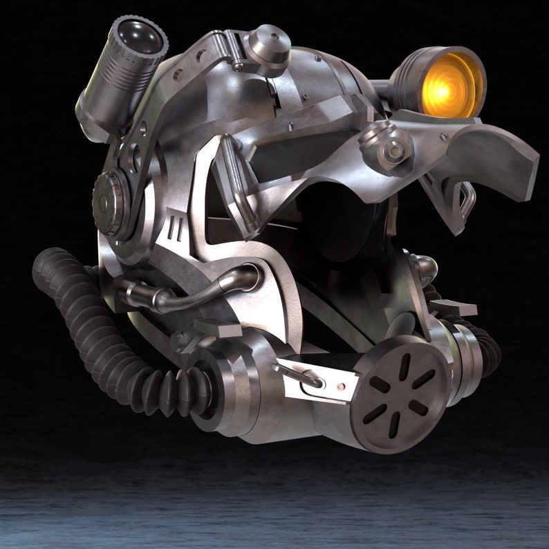 T-60 Helmet 3D Printed Fallout Series - Etsy