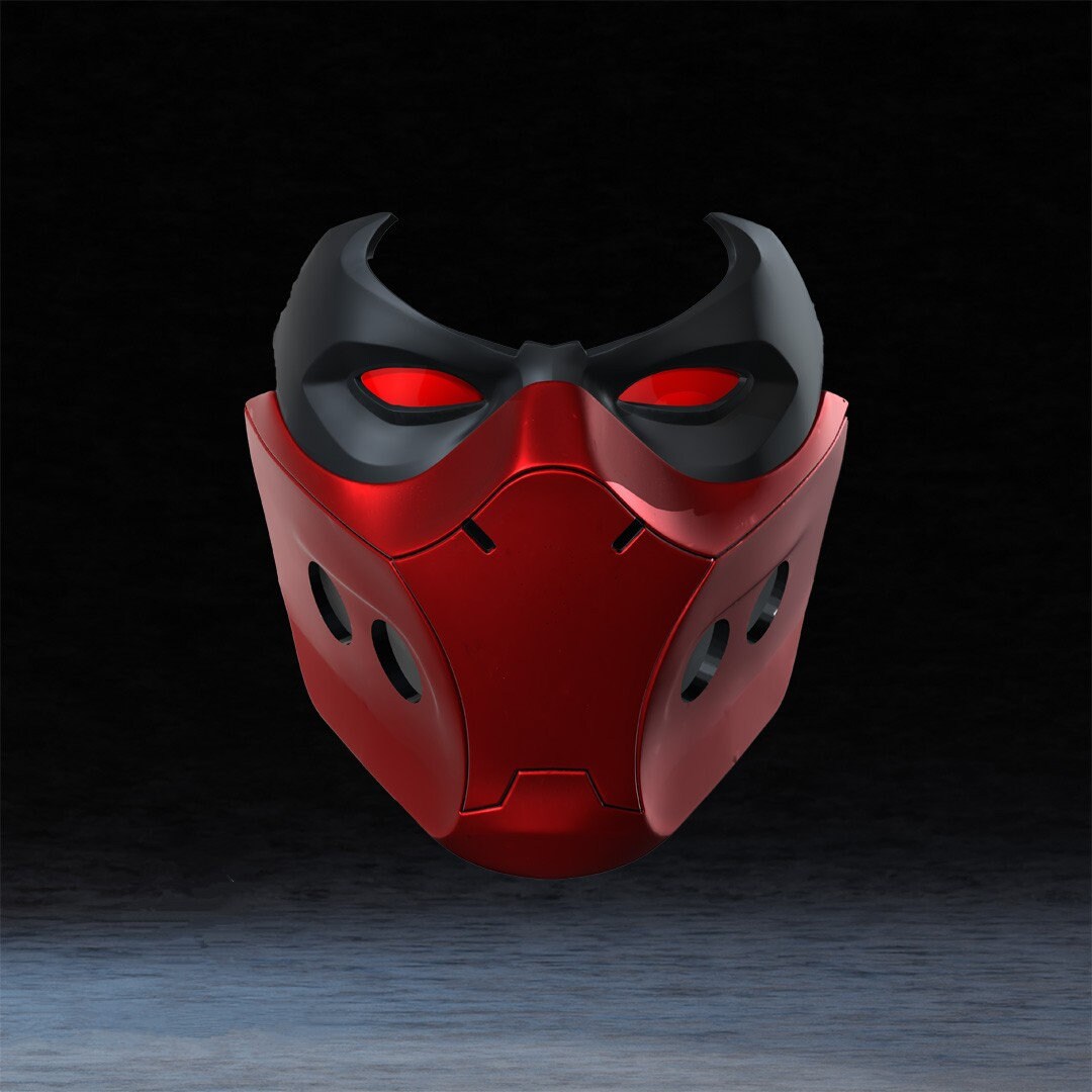 Red Hood Outlaw Mask - Etsy