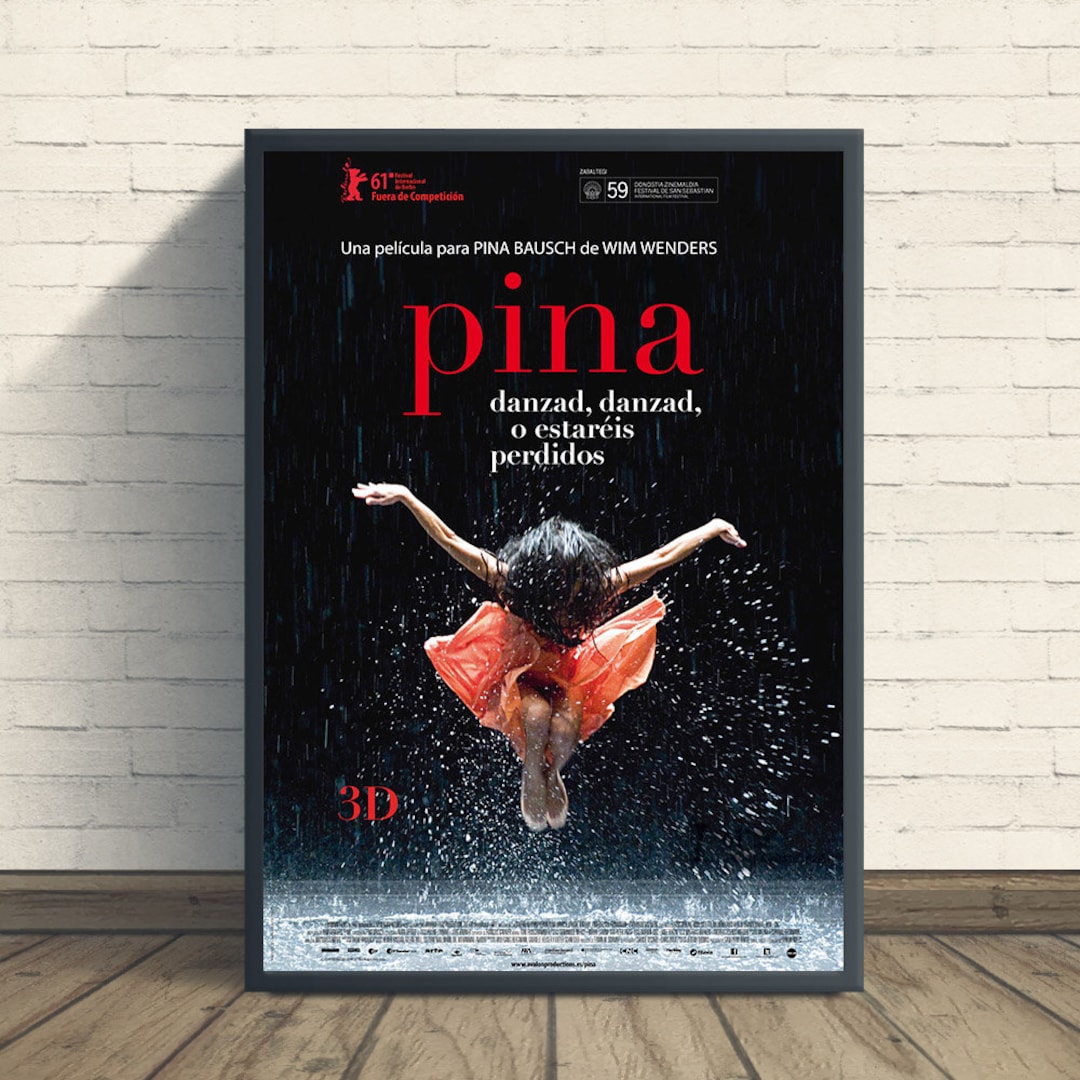 Pina Movie Poster, Canvas Poster Printing, Classic Movie Wall Art for ...