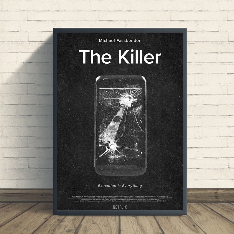 The Killer Movie Poster High Quality Print Wall Art Gifts for Him/her ...