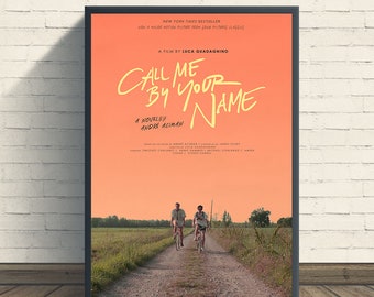 Call Me by Your Name Movie Poster Print, Canvas Wall Art, Room Decor, Movie Art, Gifts for Him ...