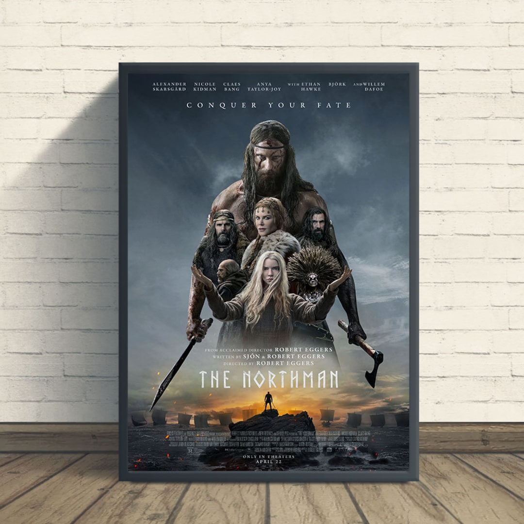 The Northman Movie Poster Movie Poster Print, Room Decor, Movie Art ...