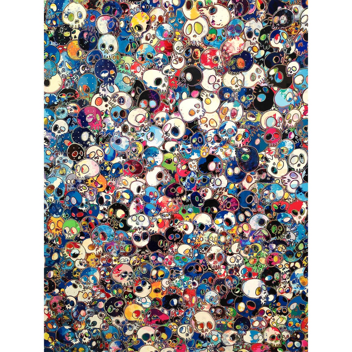 Murakami Takashi Japanese Pop Poster Vintage Retro Art Print Wall Art ...