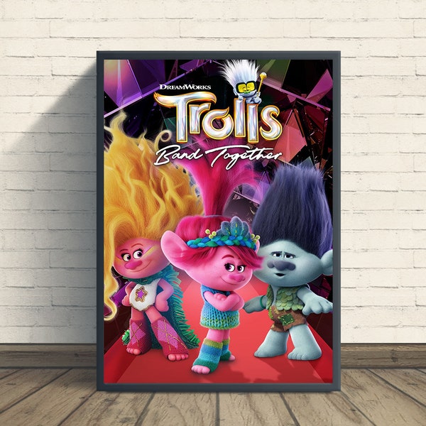 Trolls Poster - Etsy