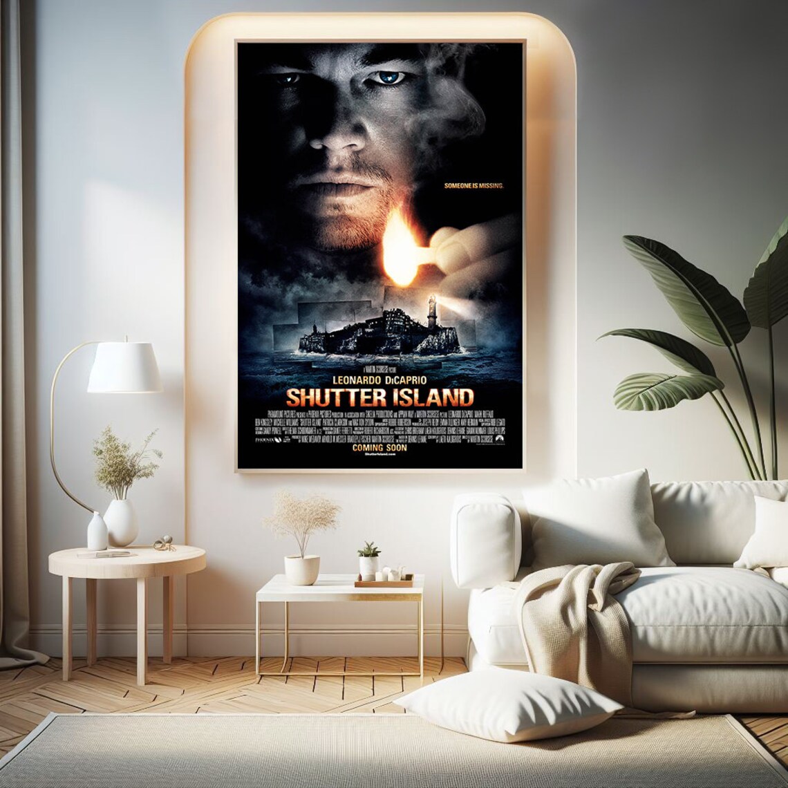 Shutter Island Movie Poster High Quality Print Wall Art Gifts for Him/her Home Decor Wall Decor ...