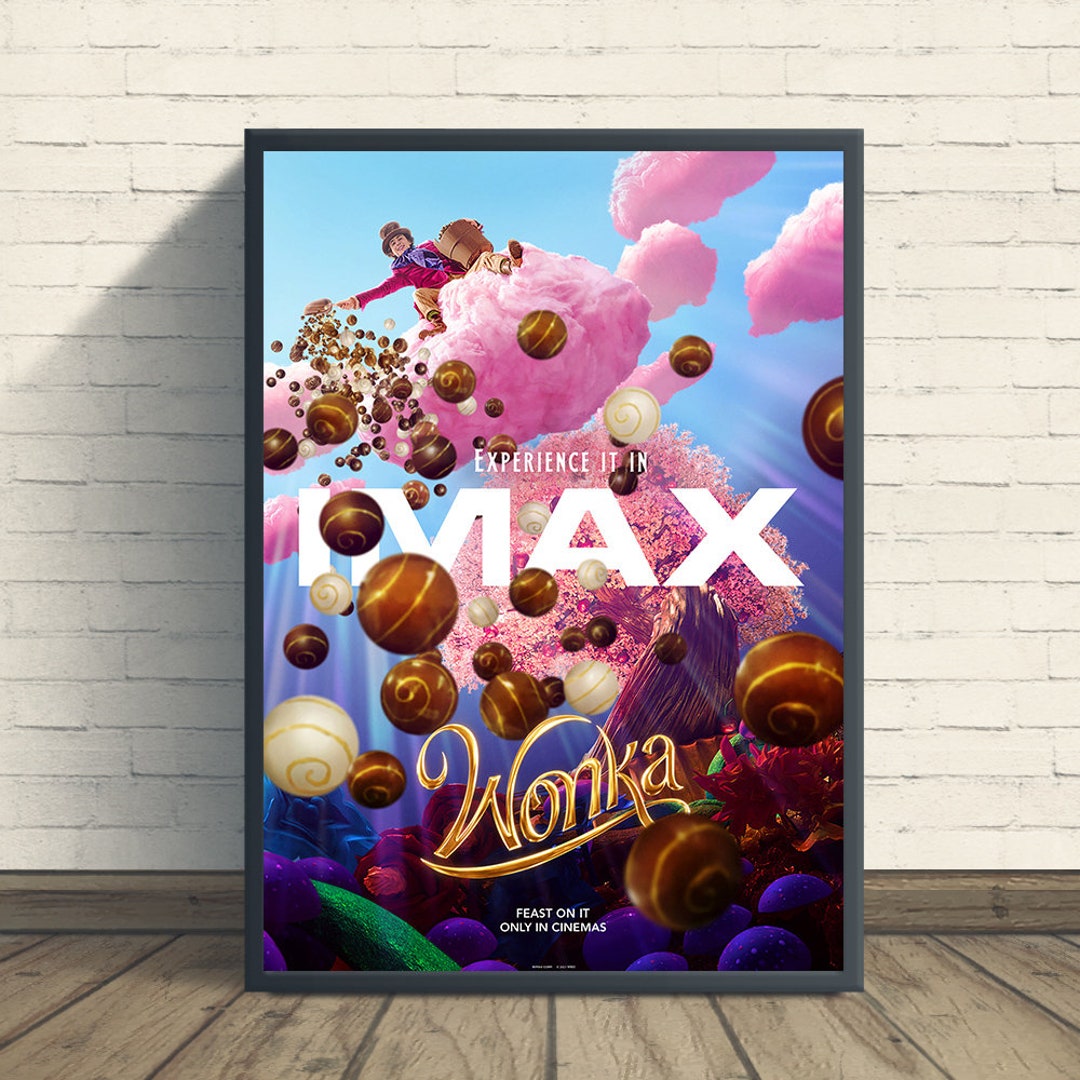 Wonka Movie Poster High Quality Print Wall Art Gifts for Him/her Home ...