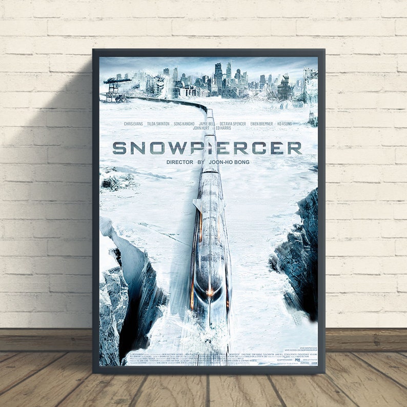 Snowpiercer Movie Poster High Quality Print Wall Art Gifts for Him/her ...