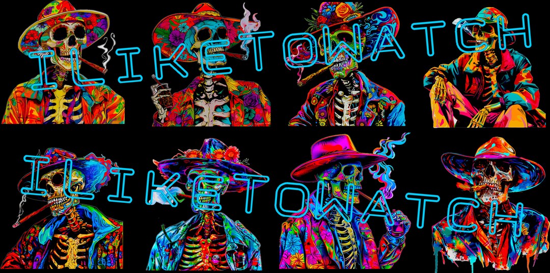 Sugar Skeleton Spliffs Digital Download Digital Download PNG, Clipart ...