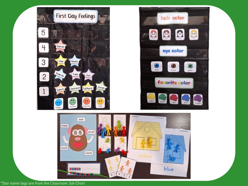 All About Me School Starter Pack - Etsy