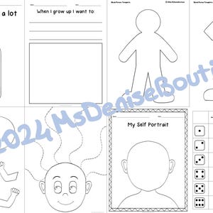 All About Me School Starter Pack - Etsy