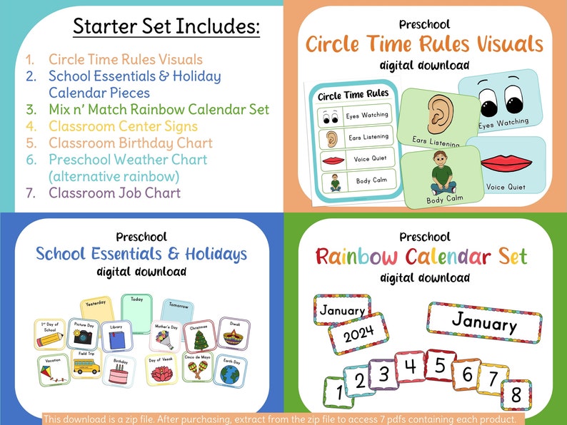 Classroom Starter Set - Etsy