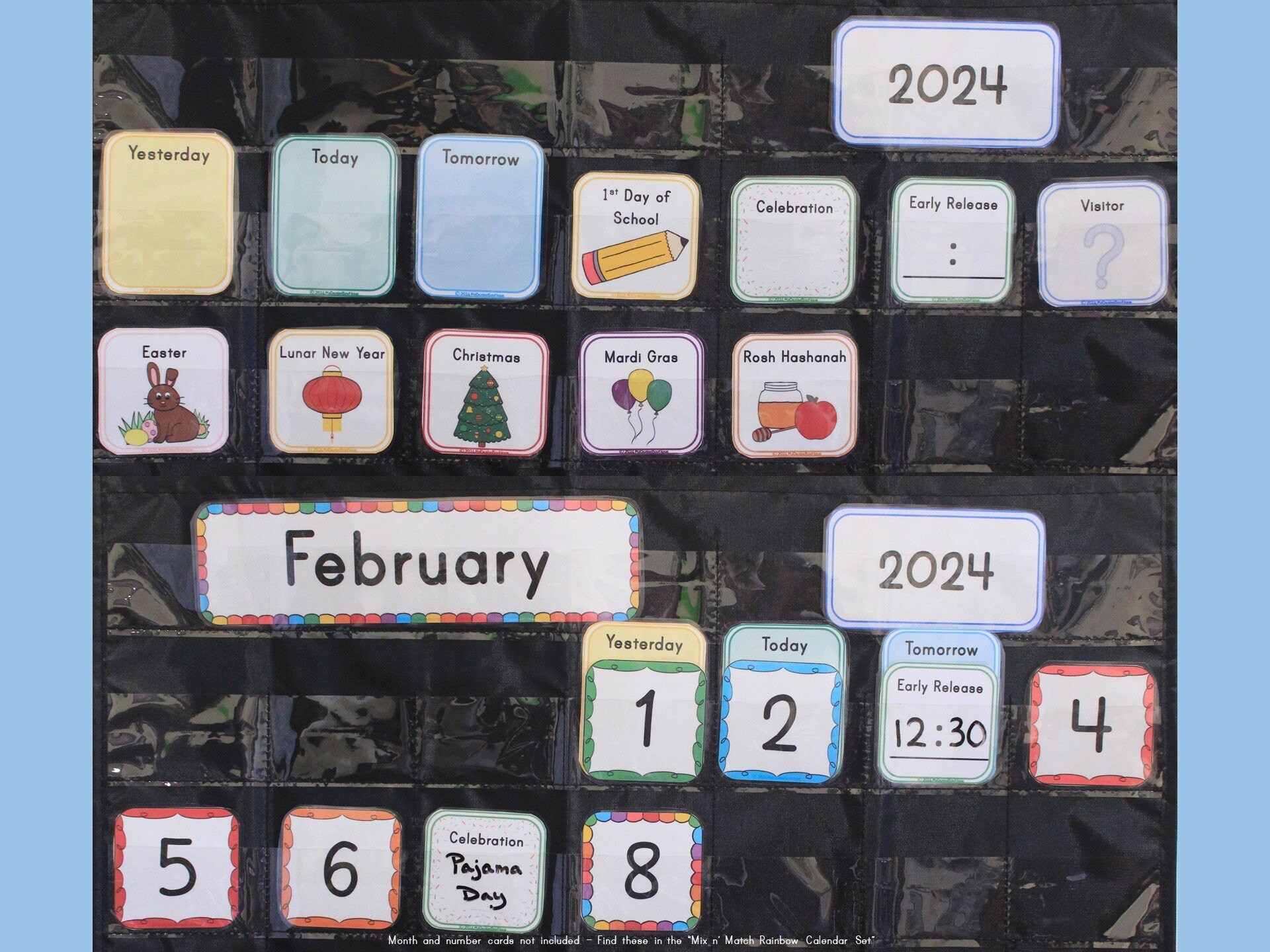 School Essentials & Holiday Calendar Pieces - Etsy