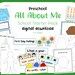All About Me School Starter Pack - Etsy