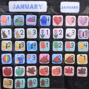 All Seasons Calendar Bundle - Etsy