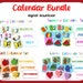 All Seasons Calendar Bundle - Etsy