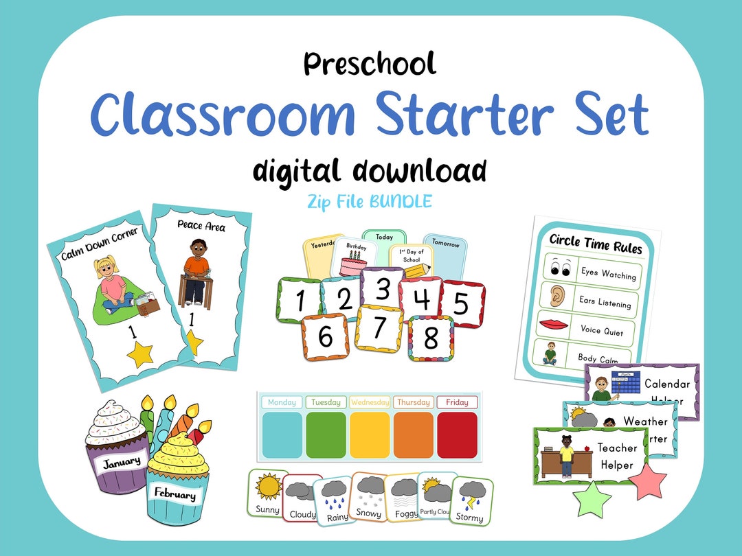 Classroom Starter Set - Etsy