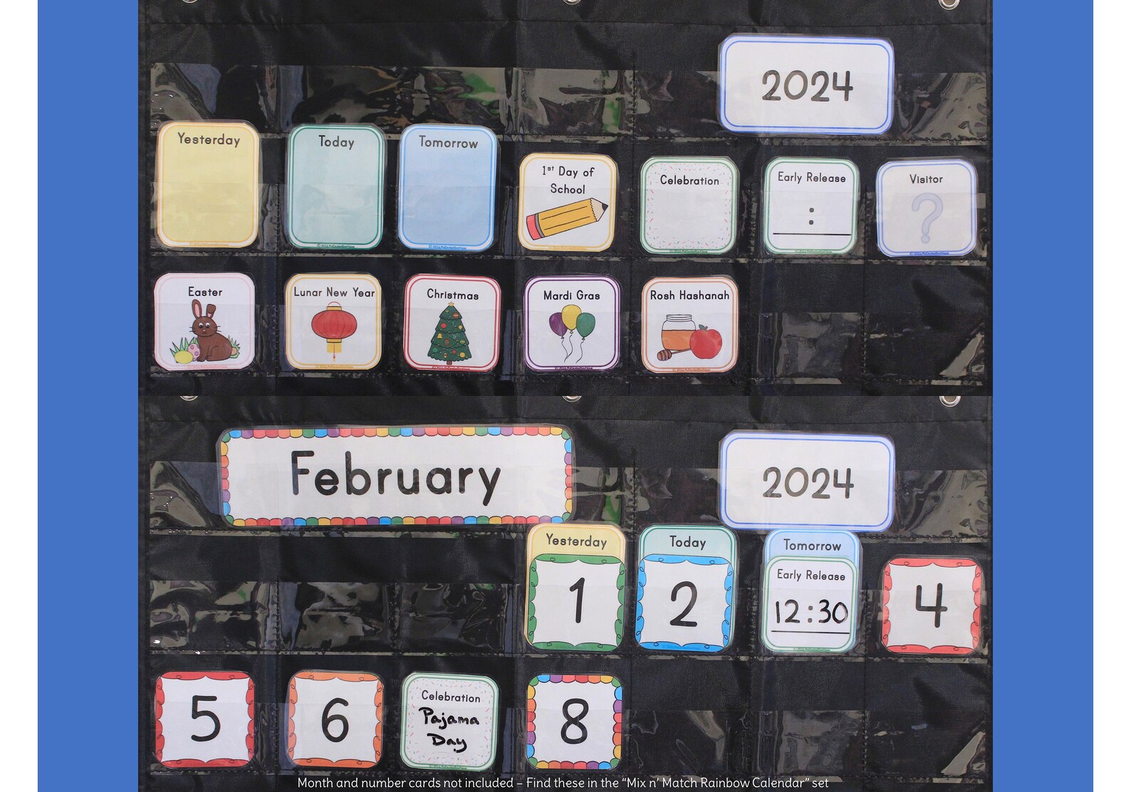 School Essentials & Holiday Calendar Pieces - Etsy