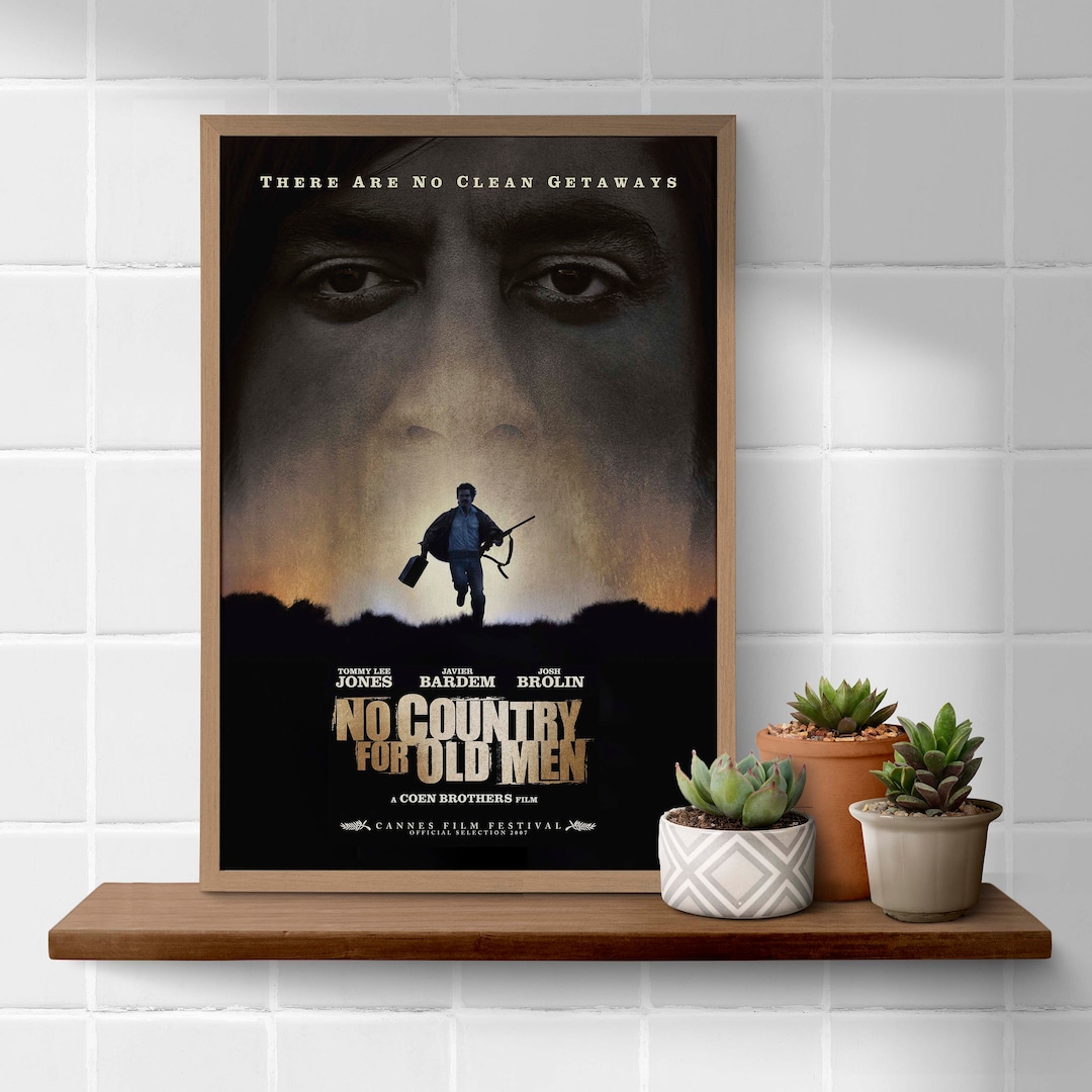 No Country for Old Men Movie Poster, Canvas Poster, Room Decoration ...