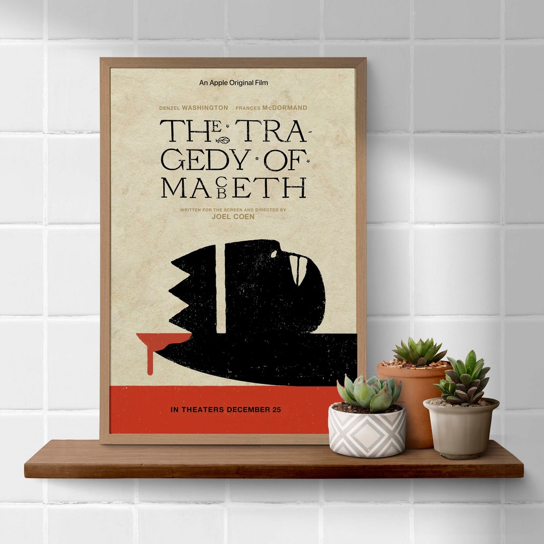 The Tragedy of Macbeth Movie Poster, Canvas Poster, Room Decoration ...