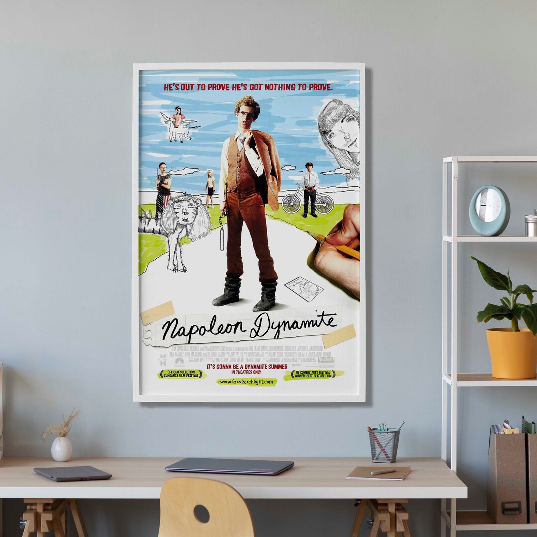 Napoleon Dynamite Movie Poster, Canvas Printed Posters, Room Decoration ...