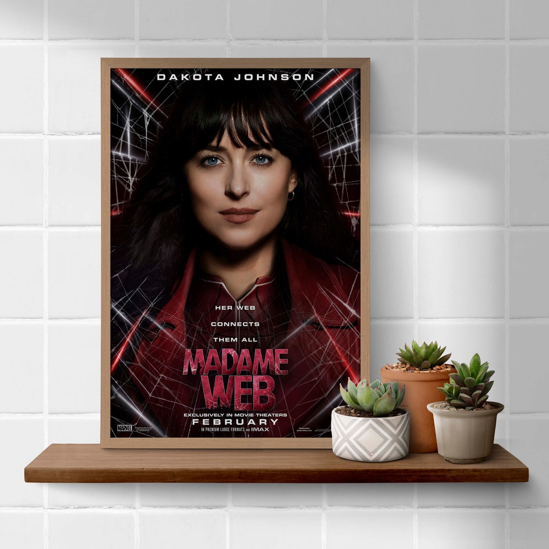 Madame Web Movie Poster, Canvas Poster, Room Decoration, Perfect Gift ...
