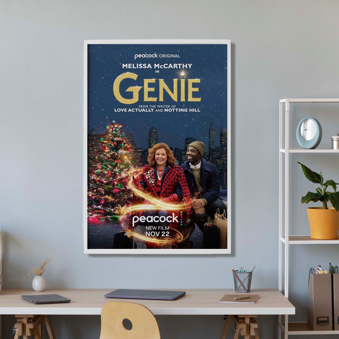 Genie Movie Poster, Canvas Poster, Room Decoration, Perfect Gift - Etsy