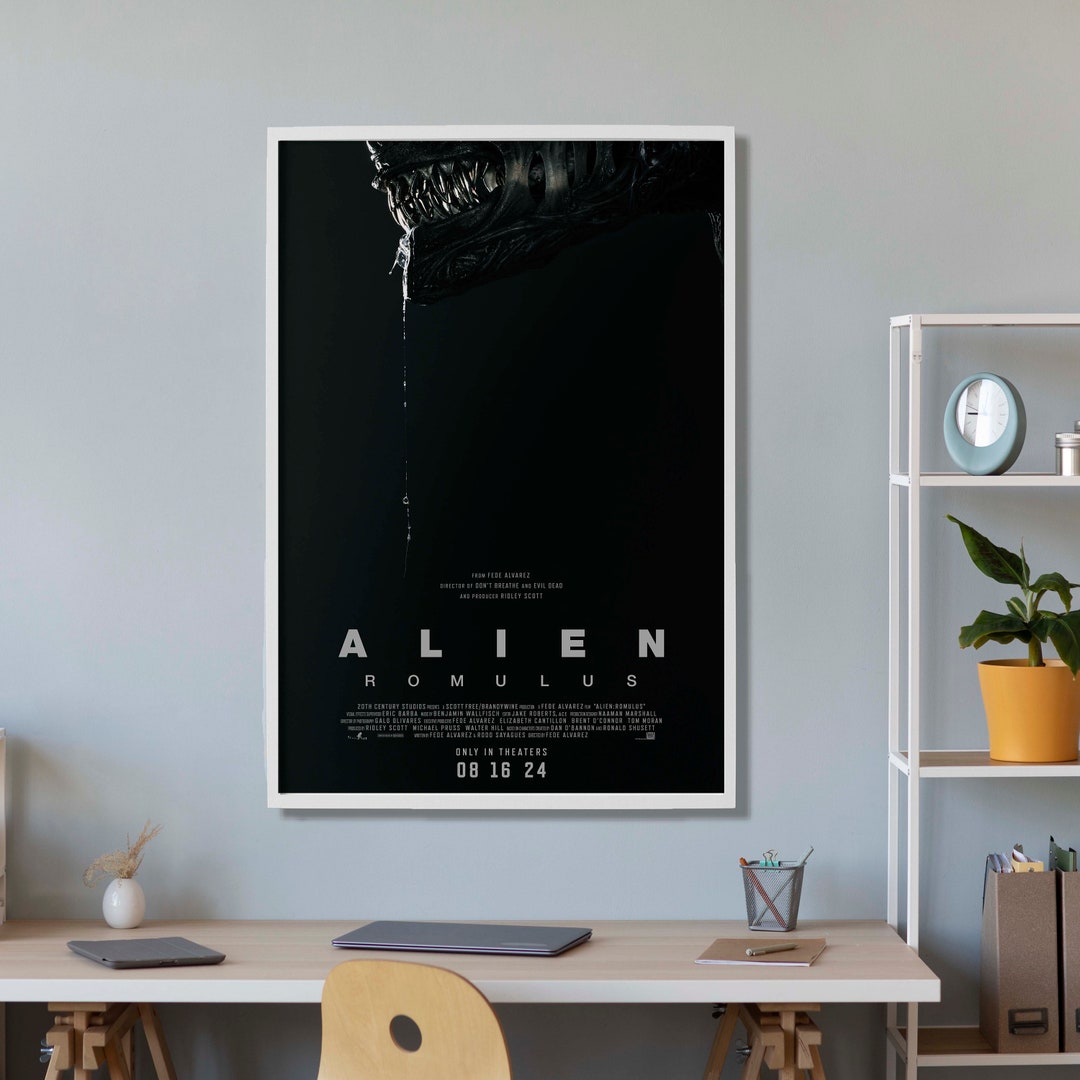 Alien Romulus Movie Poster, Canvas Printed Posters, Room Decoration ...