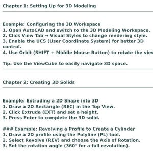 Autocad Manual Guide for Beginners | Engineering CAD Ebook PDF - Etsy