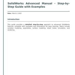 Solidworks Beginner Guide | Learn Solidworks Step-by-step | Tutorial ...