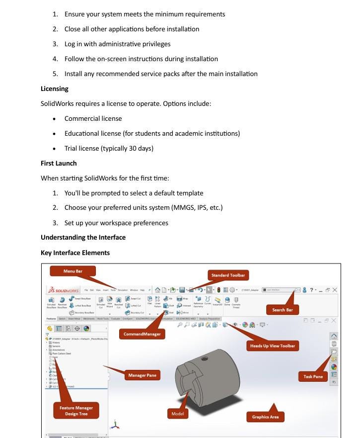 Solidworks Beginner Guide | Learn Solidworks Step-by-step | Tutorial ...