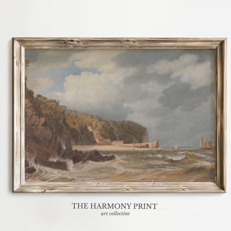 Devon Landscape Painting - Etsy