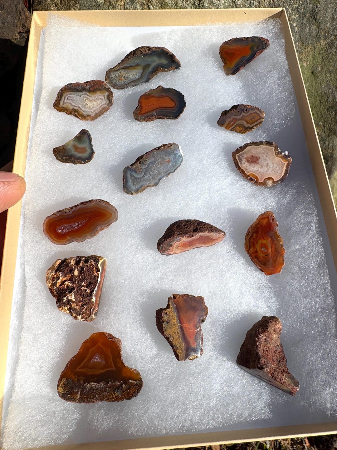 15 Small Malawi Agates Polished - Etsy