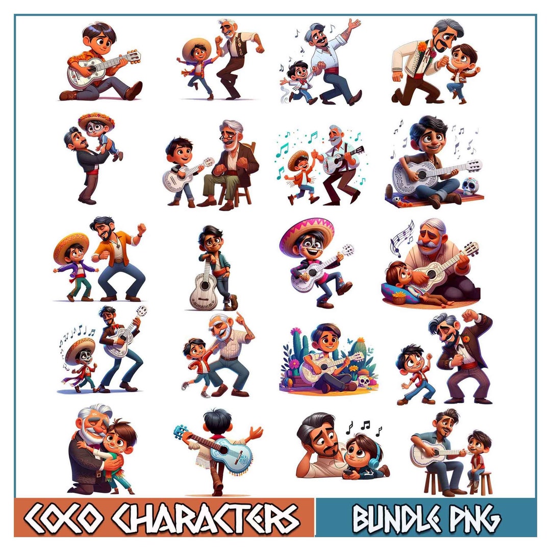 Coco Svg, Coco Cricut, Coco Layered Svg, Miguel Svg, Dante Svg, Coco ...