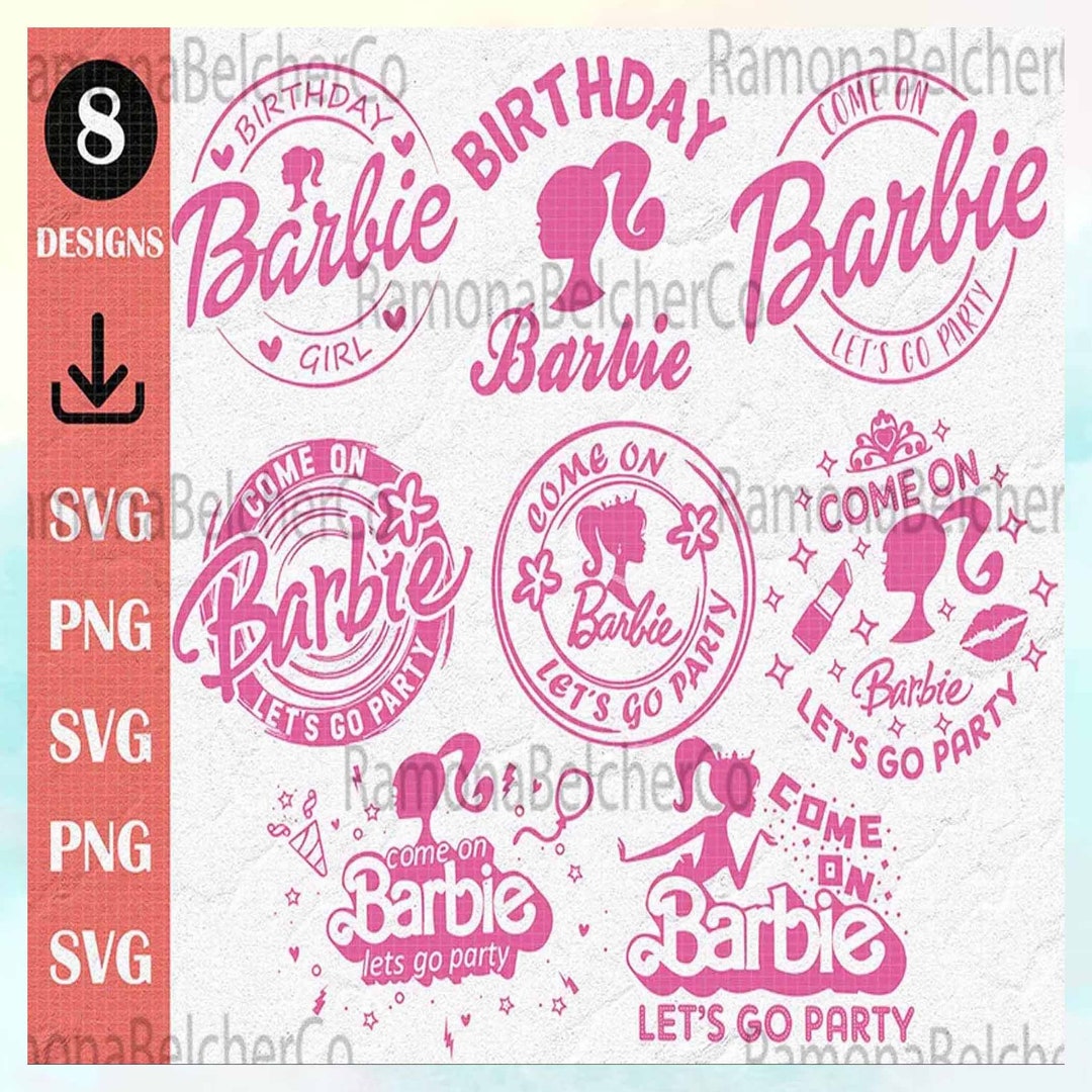 Birthday Barbie Girl Png, Barbie Png, Birthday Girl Png, Barbie ...