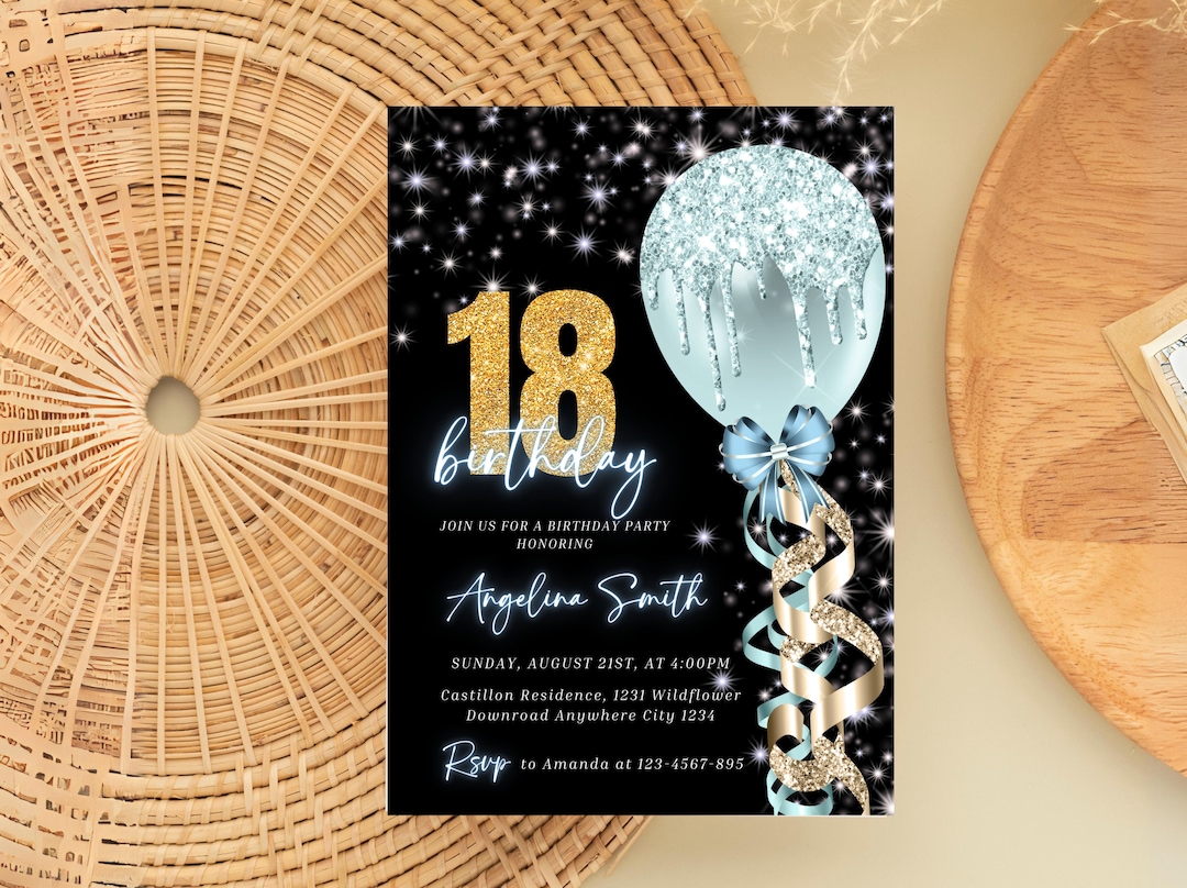 Elegant Debut Invitation Printable Instant Download, Digital Debut ...