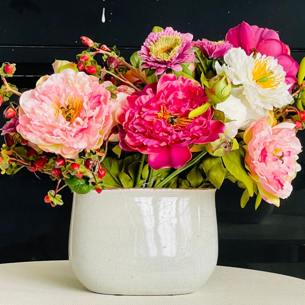 Colorful Flower Vase - Etsy